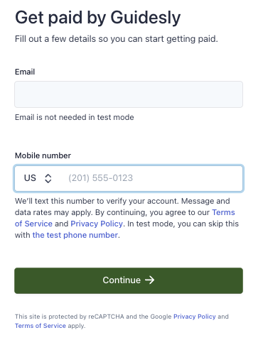 Guidesly Pro: Link a Bank Account - Get Paid – Guide Success